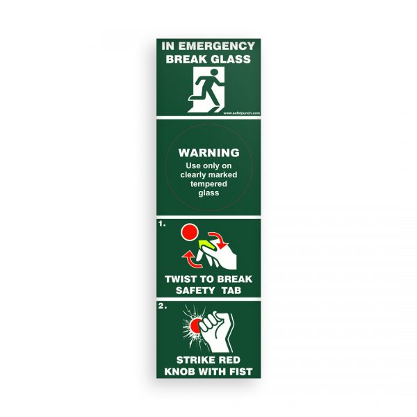 Decal (Vertical) | Safe-T-Punch™